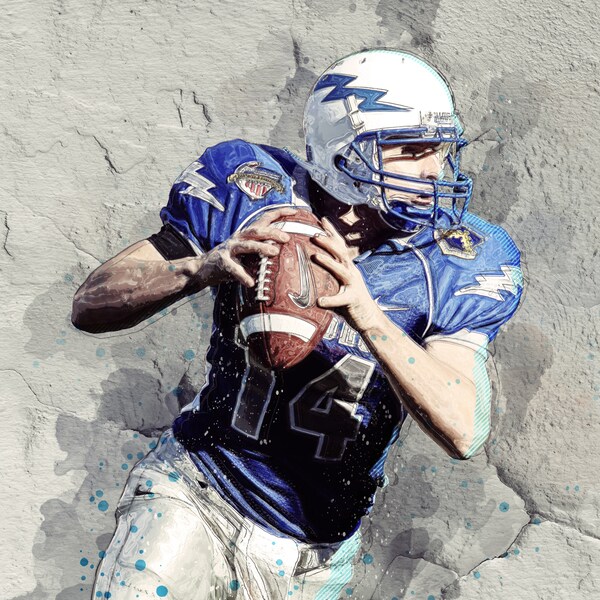 Football Fabric Panel - Etsy