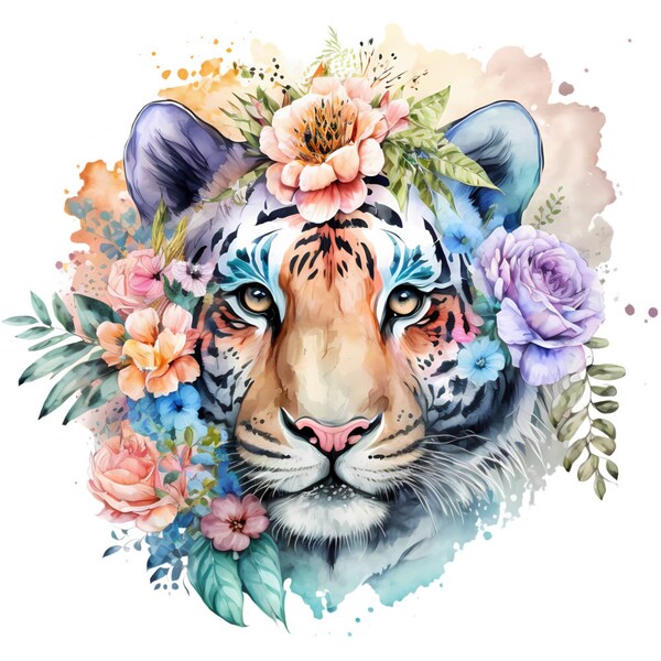 Tiger Fabric Panels - Etsy