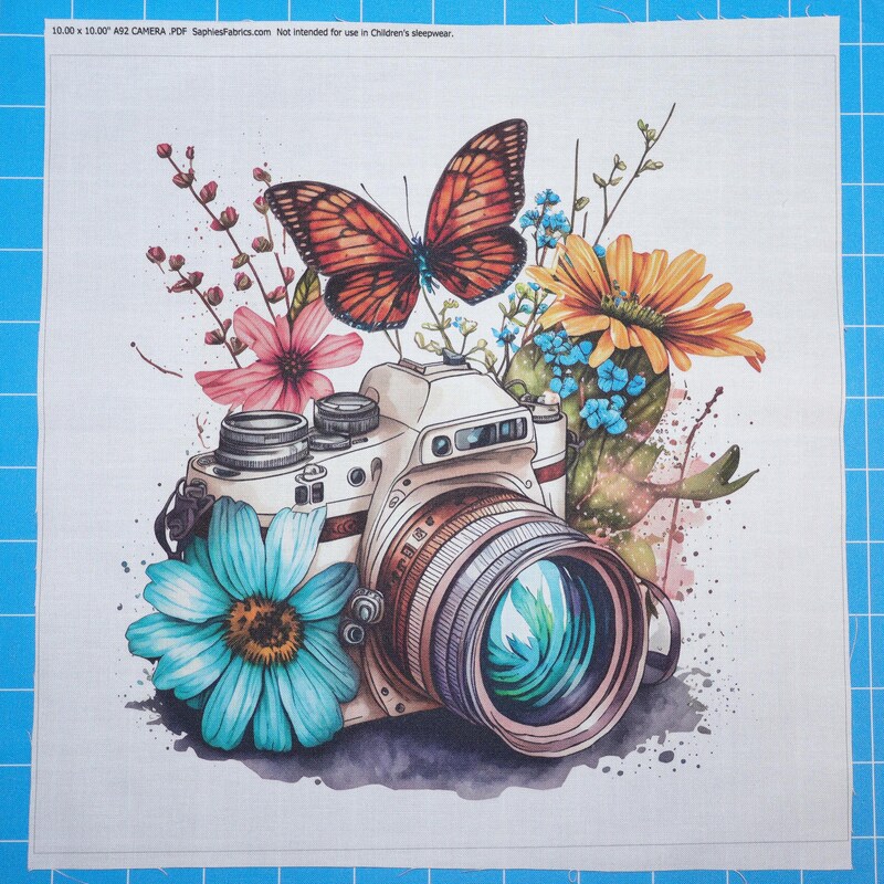 Camera Quilt Fabric - Etsy