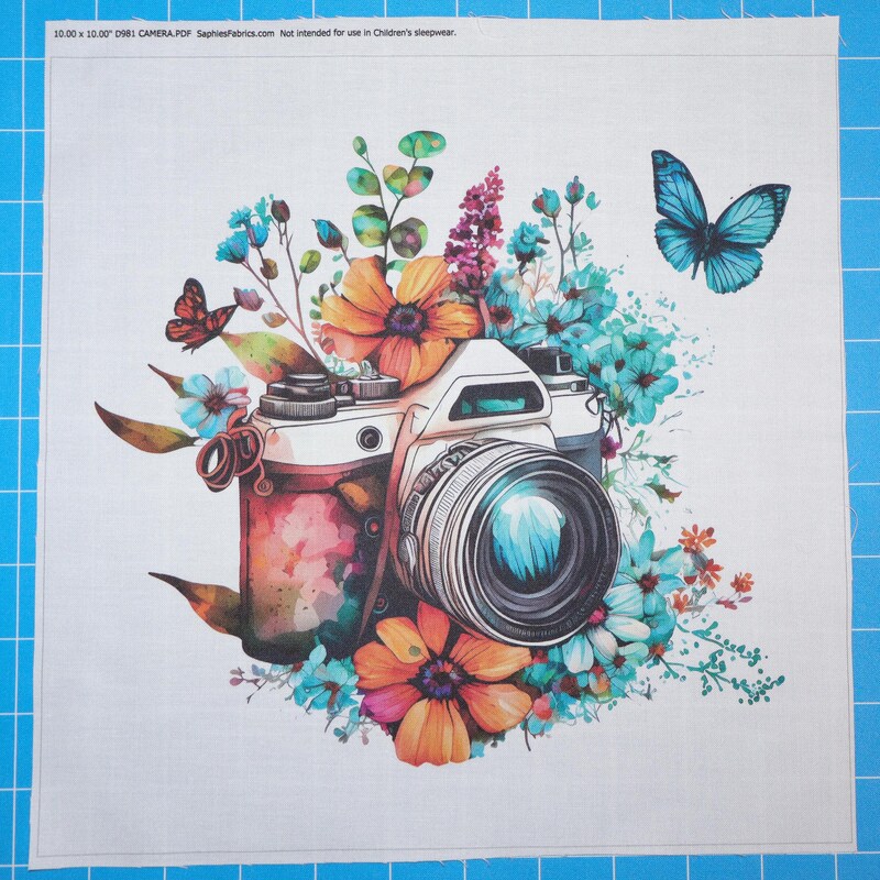 Camera Quilt Fabric - Etsy