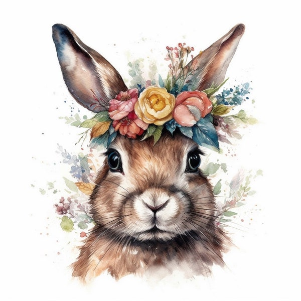 Rabbit Fabric - Etsy