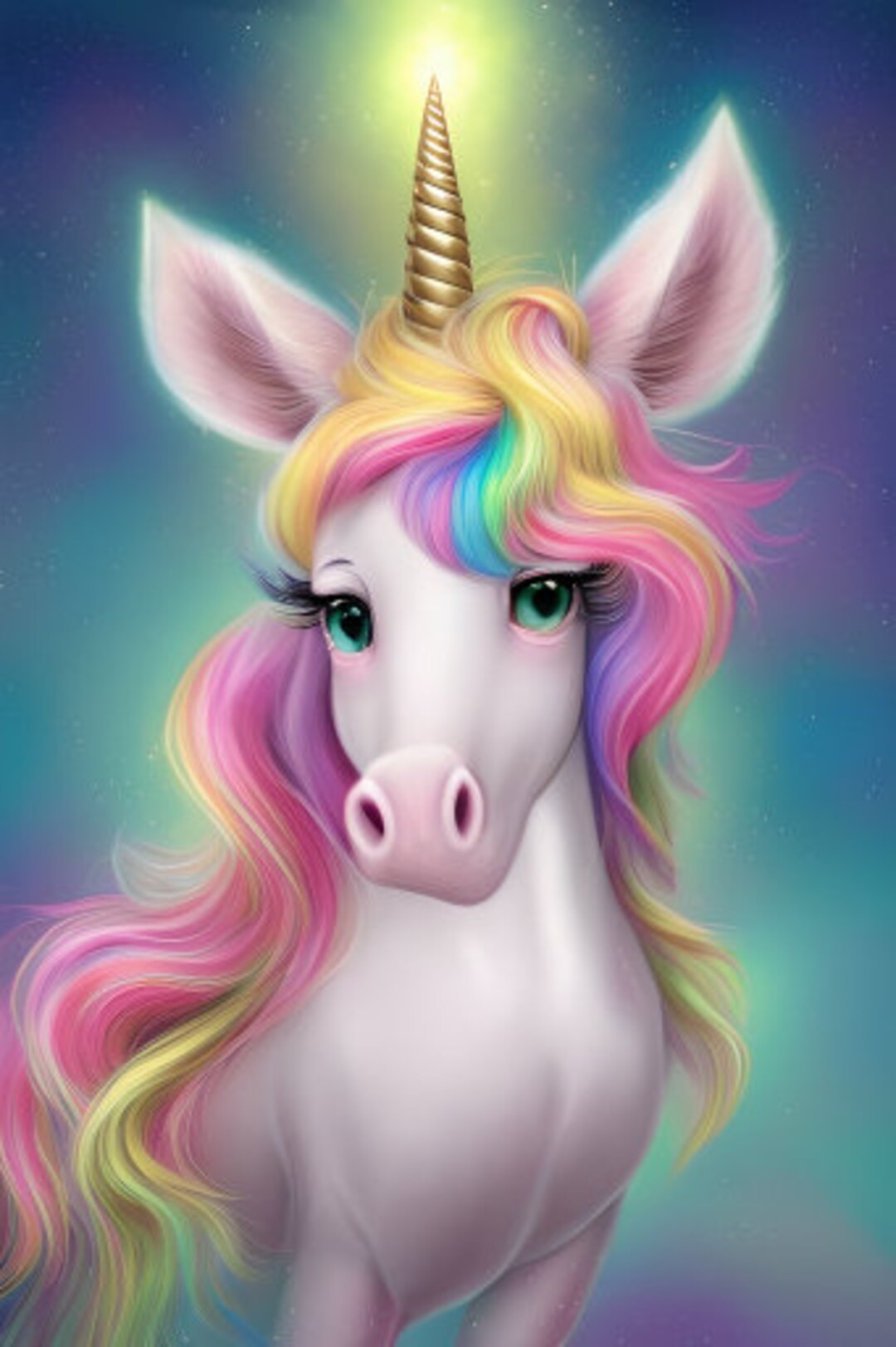Unicorn 100% Cotton Small Fabric Panel Quilting Sewing Panel - Etsy