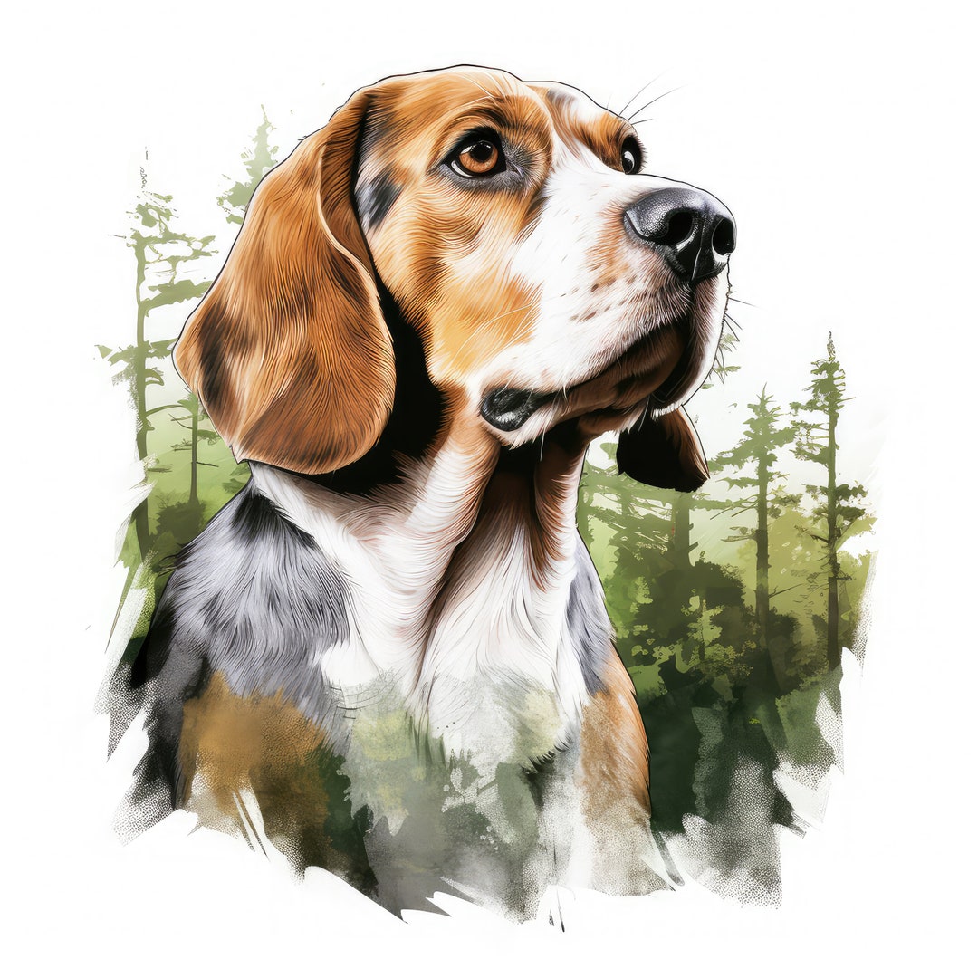 Beagle 100% Cotton Fabric Panel Square Small Sewing Quilting Block - Etsy