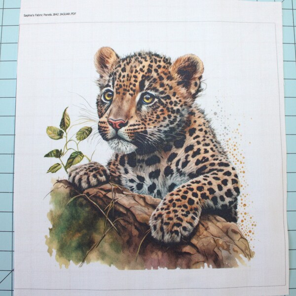 Jaguar Quilting Fabric - Etsy