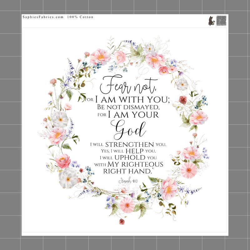 Scripture Verse Panel - Etsy