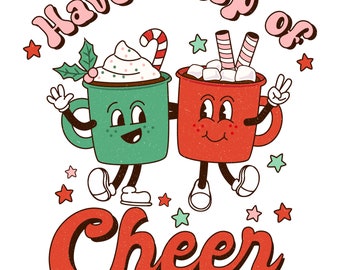 Cup of Cheer Panel - Etsy