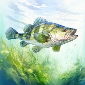 Fish 100% Cotton Fabric Panel Square Small Quilting Sewing Block - Etsy