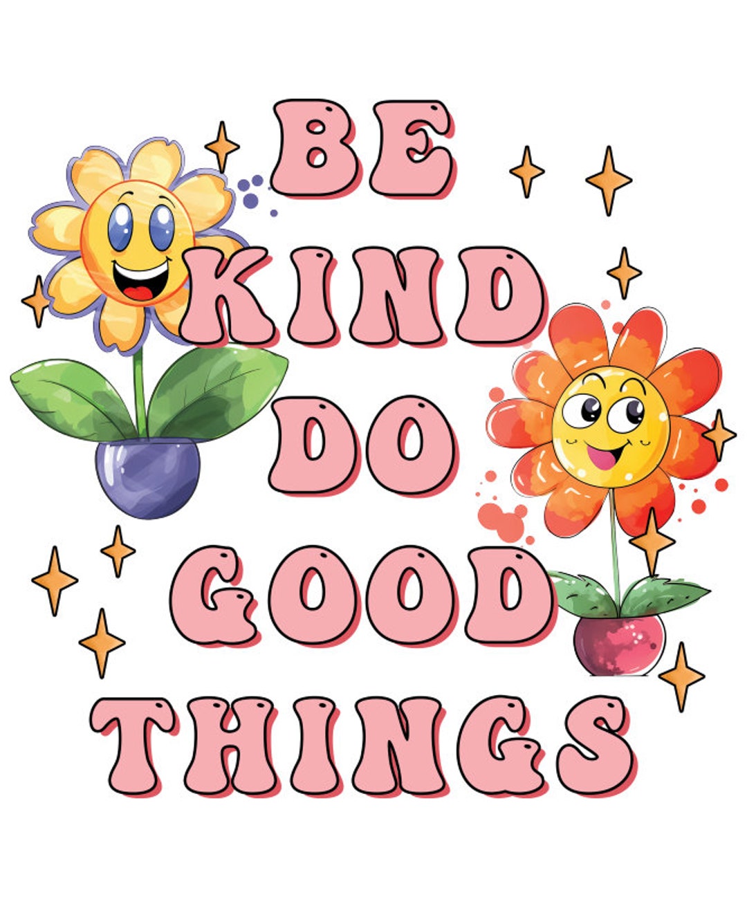 Be Kind Do Good Things Sunflower 100% Cotton Fabric Panel - Etsy
