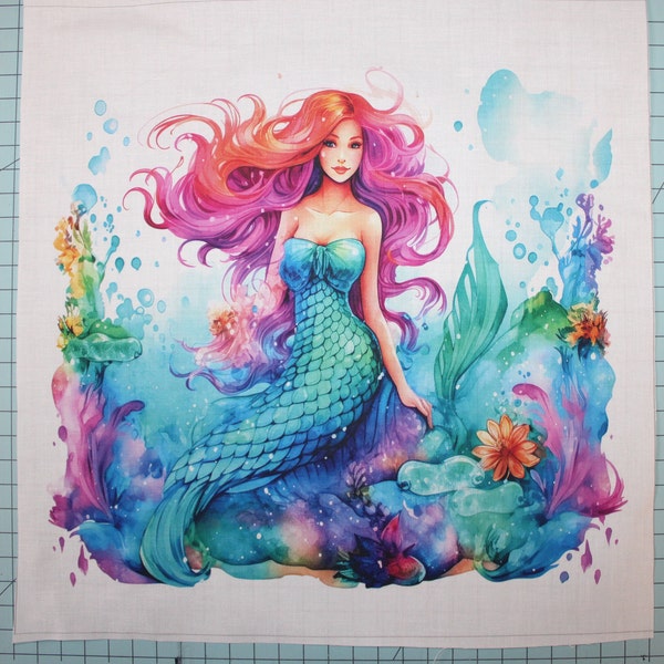 Mermaid Fabric - Etsy