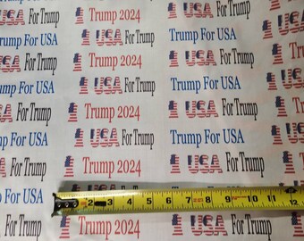 Trump Cotton Fabric | Etsy