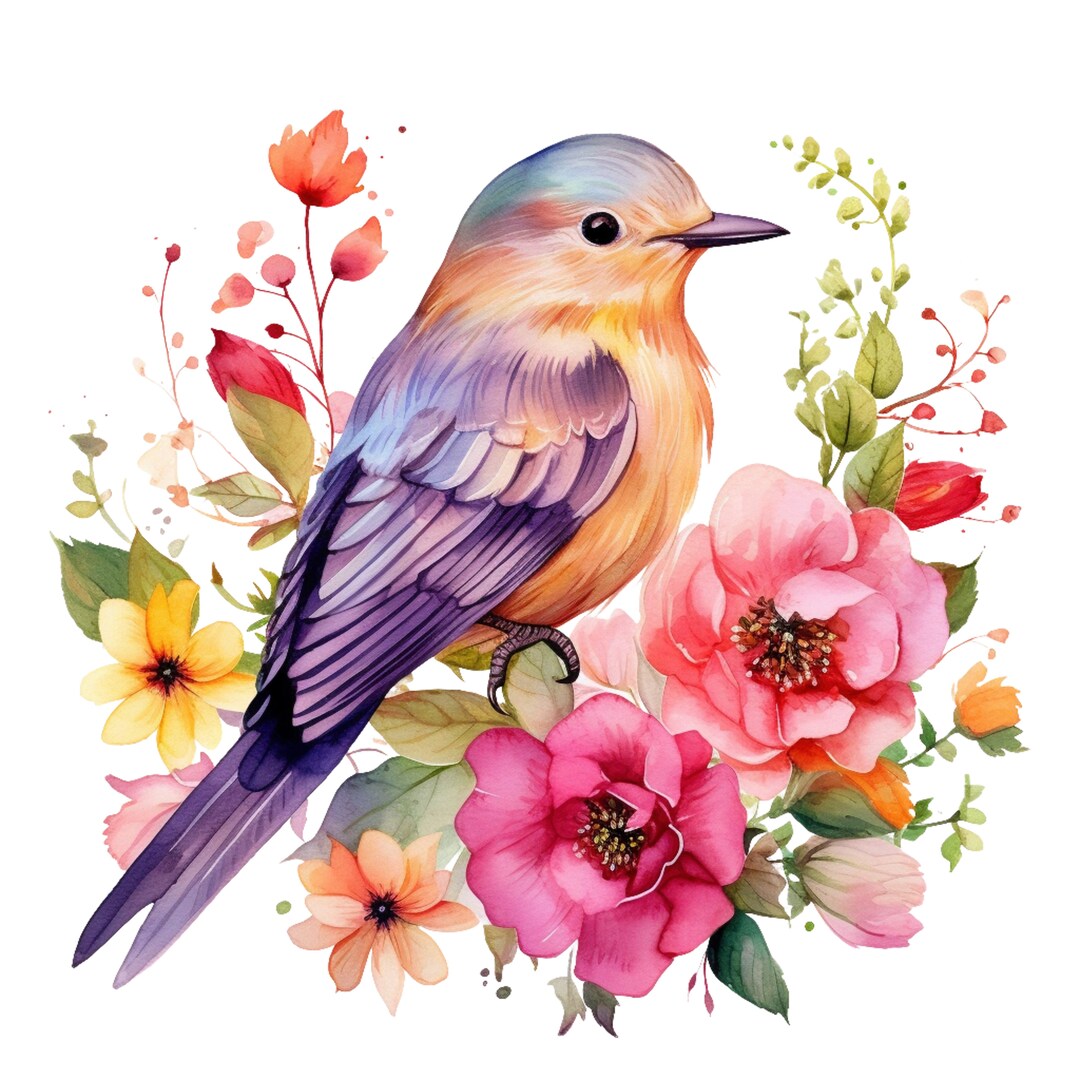 Songbird 100% Cotton Fabric Panel Square Small Quilting Sewing Panel ...