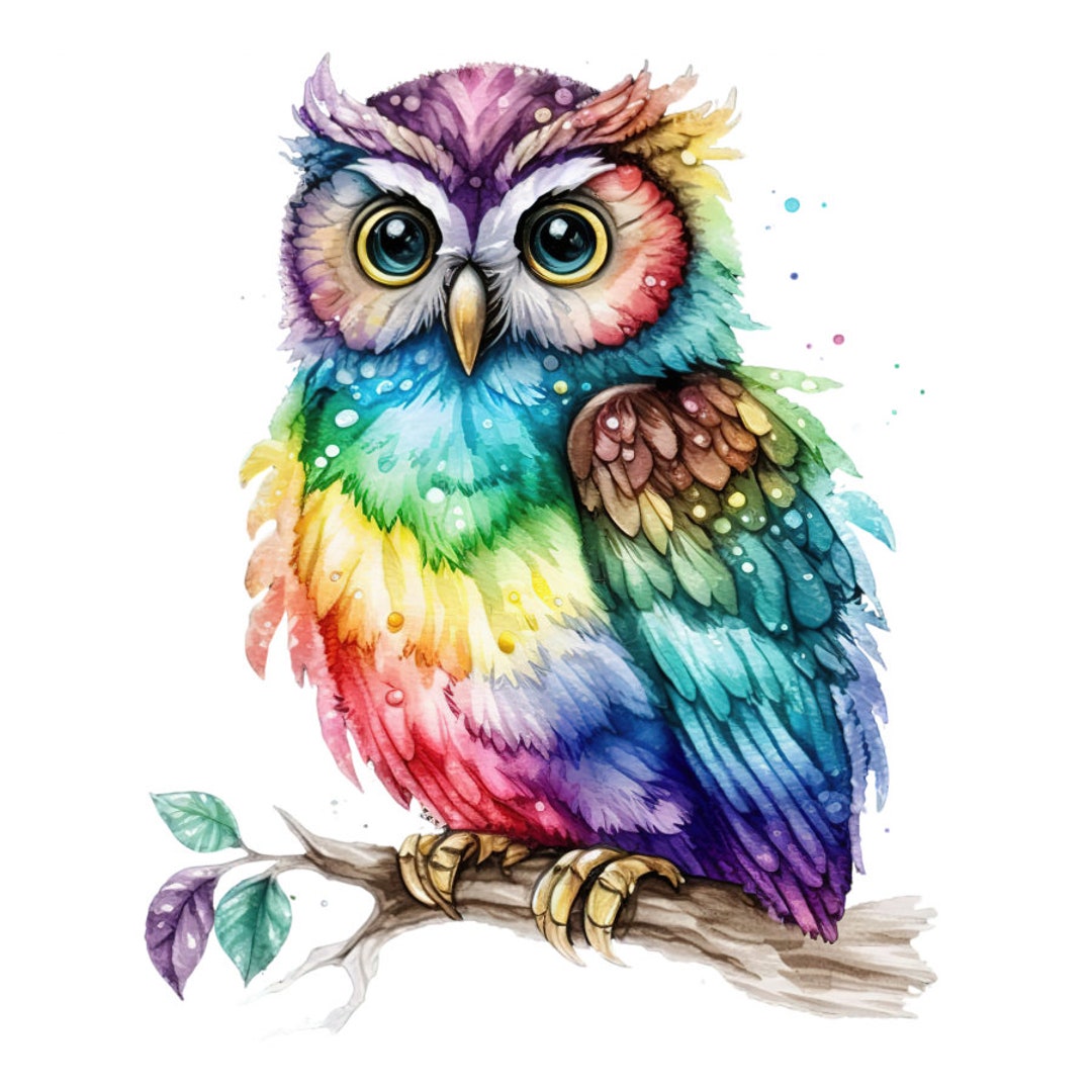 Owl 100% Cotton Fabric Panel Square Small Quilting Sewing Panel Block ...