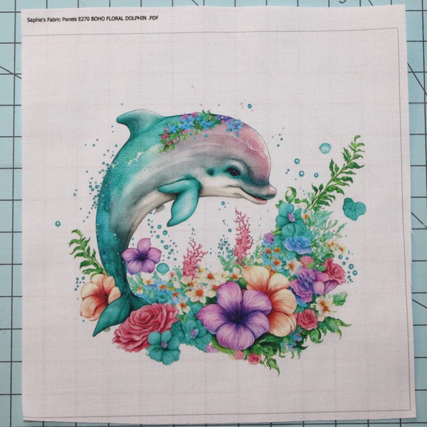 Dolphin Fabric - Etsy
