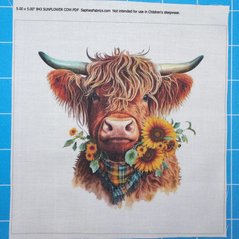 Cow Quilt Block Pattern - Etsy