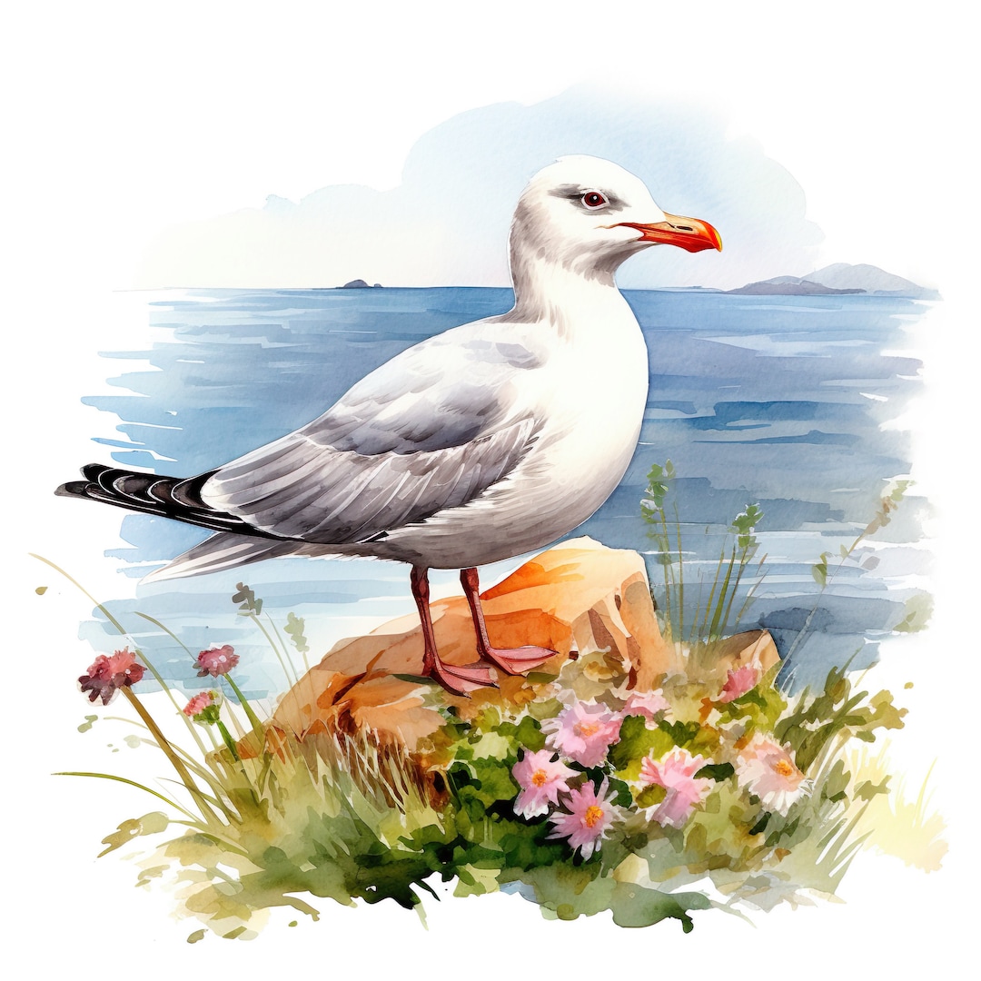 Seagull 100% Cotton Fabric Panel Block Small Sewing Quilting Square - Etsy