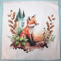 Fox Fabric - Etsy