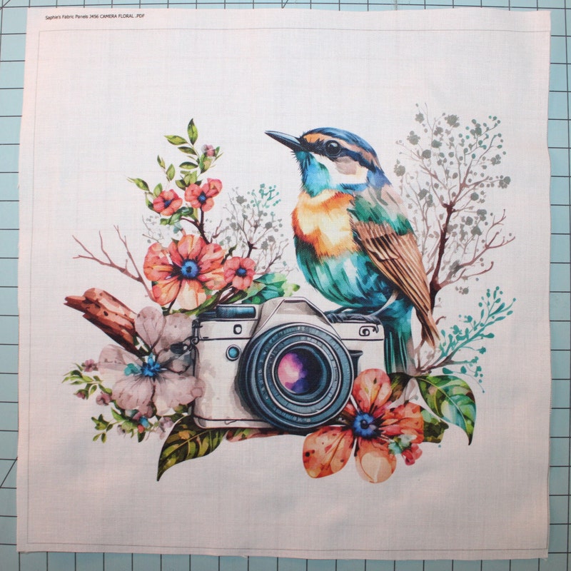 Camera Quilt Fabric - Etsy