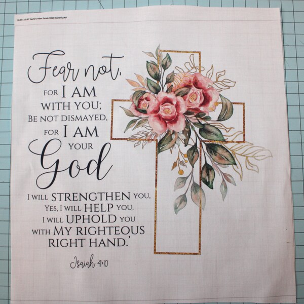 Bible Verse Quilt Fabric - Etsy