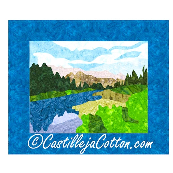 Landscape Quilt Patterns - Etsy