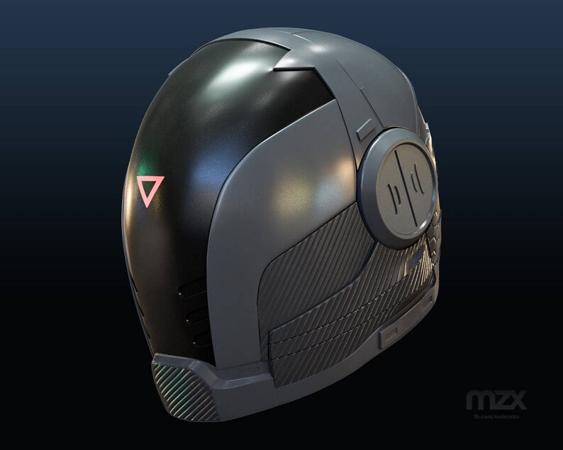 Last Man Standing: Gabriel helmet DIY model for 3D-printing | Etsy