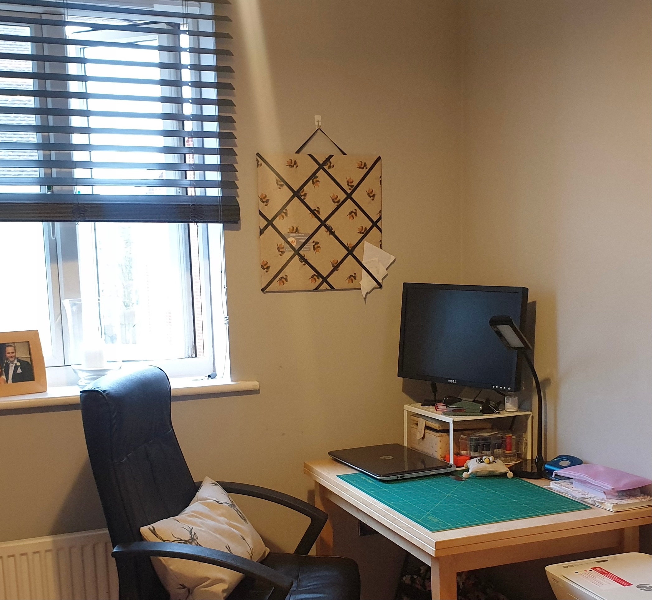 Padded Notice Boards, Bee Notice Board, Fabric Memo Board, Kitchen ...