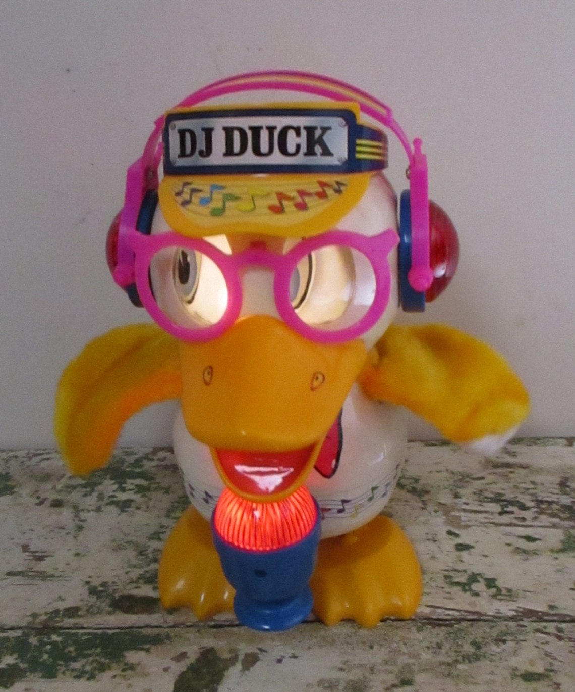 Vintage D J Duck Singing Dancing Rave Club Doll Dah Yang 1995 | Etsy