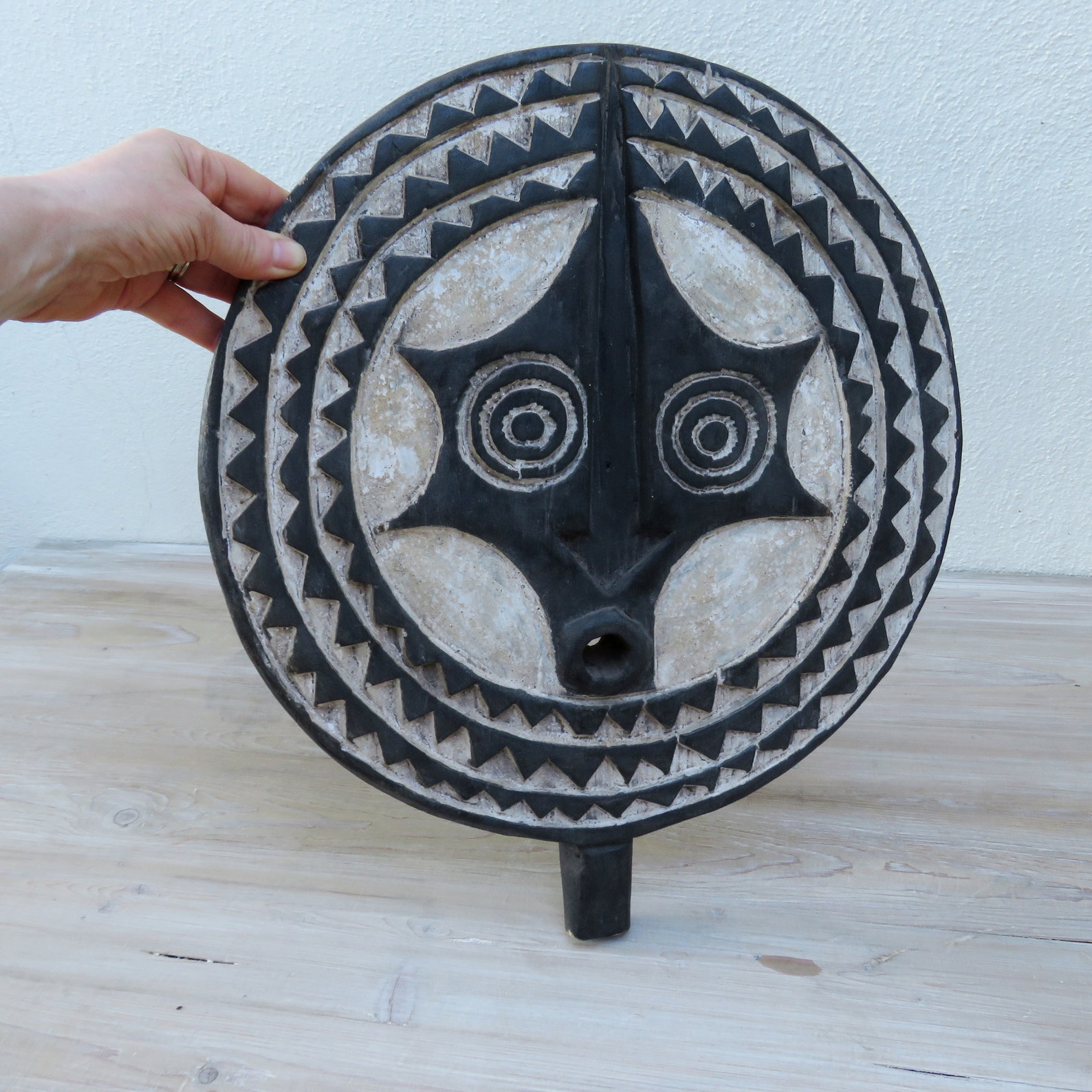 African Wooden BWA SUN Mask From Burkina Faso Handmade - Etsy