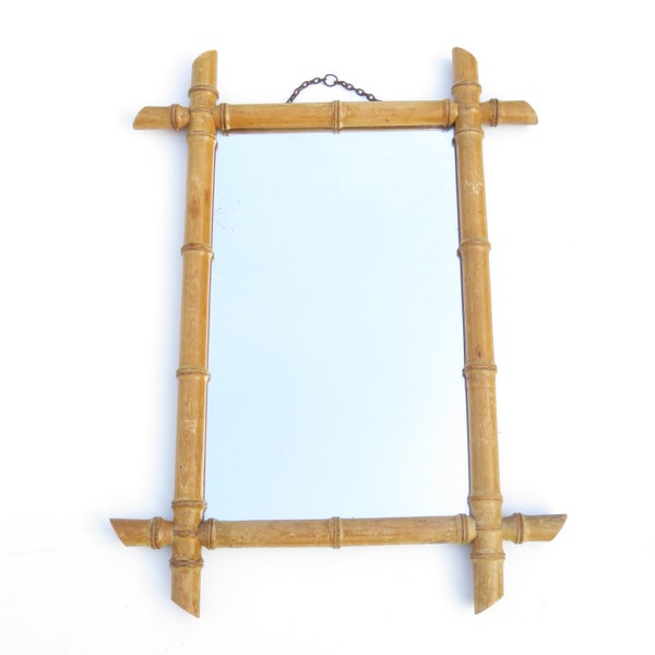 Bamboo Mirror - Etsy