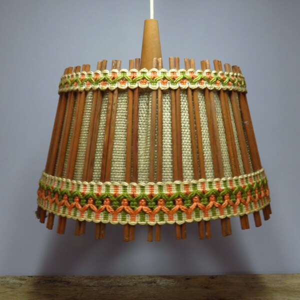 70s Lamp Shade - Etsy UK