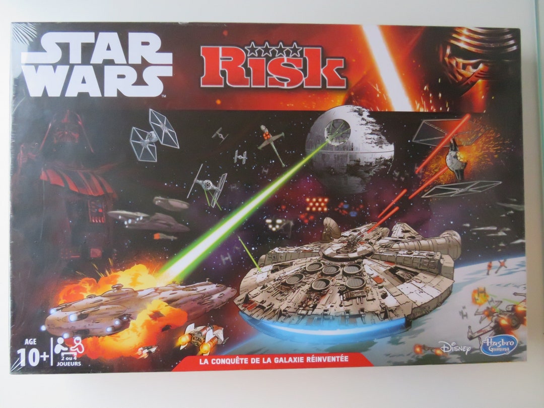 STAR WARS RISK Board Game Hasbro French Edition 2014 Still Sealed - Etsy
