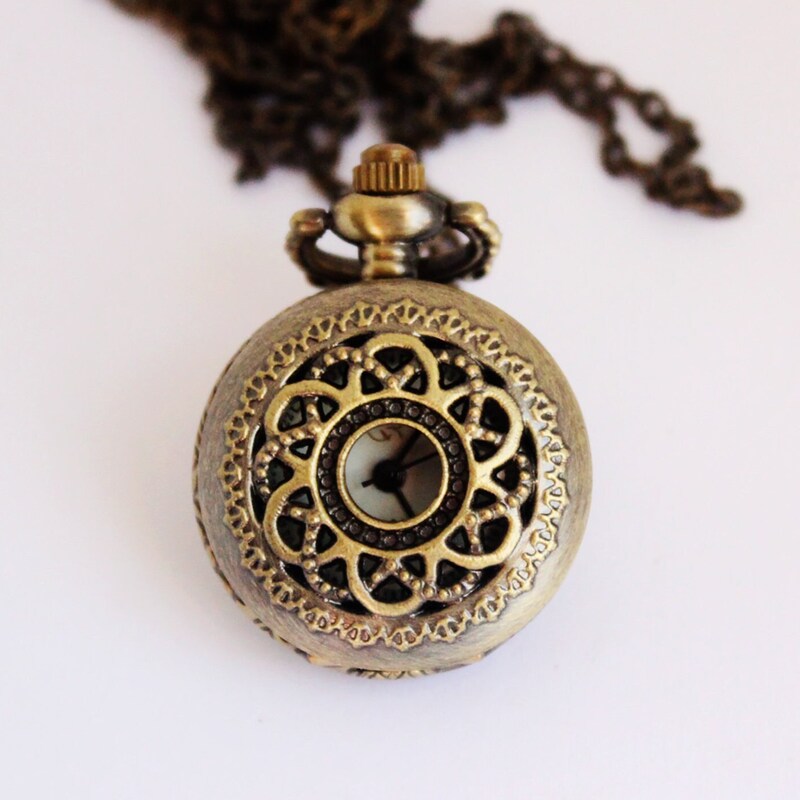 Watch Necklace - Etsy
