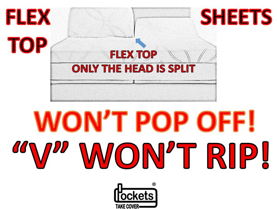 Won't Pop off King Flex Top Sheets, Red Blue Gray White Tan Cream ...