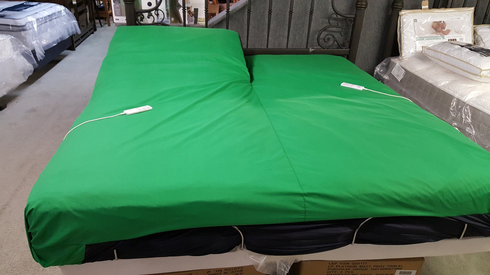 Won't Pop off King Flex Top California King Flex Top Navy Royal Blue ...