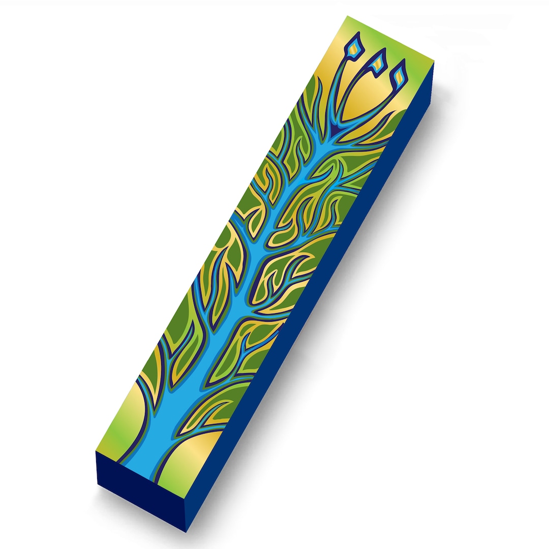 Eco Nature Mezuzah, Tree Mezuzah, Jewish Mezuzah Case, Mezuzah Gift, 4 ...