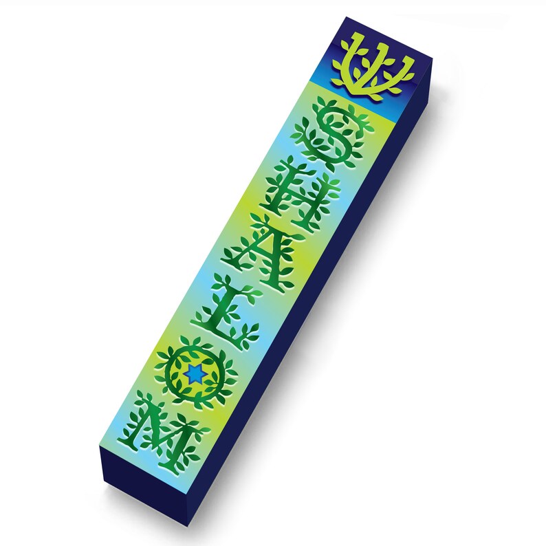 Eco Nature Mezuzah, Tree Mezuzah, Jewish Mezuzah Case, Mezuzah Gift, 4 ...
