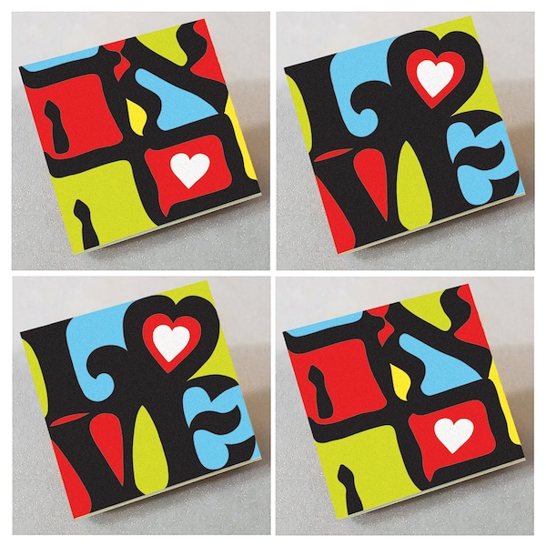 Love Coasters - Etsy