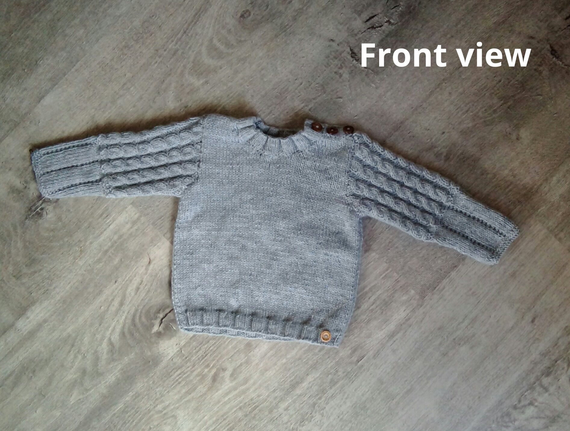 Hand Made. Hand Knitted. Unisex,baby/toddler, Sweater. - Etsy