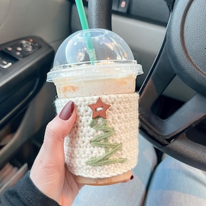Christmas Tree Cup Cozy - Etsy