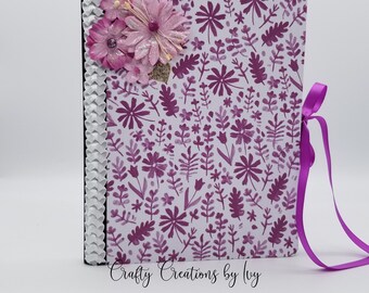 Floral Composition Book - Etsy