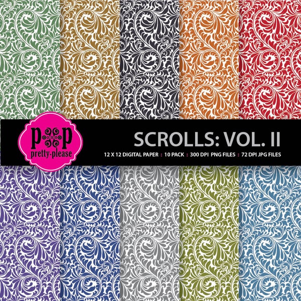 Digital Scroll - Etsy