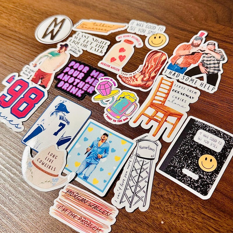 Morgan Wallen Stickers - Etsy