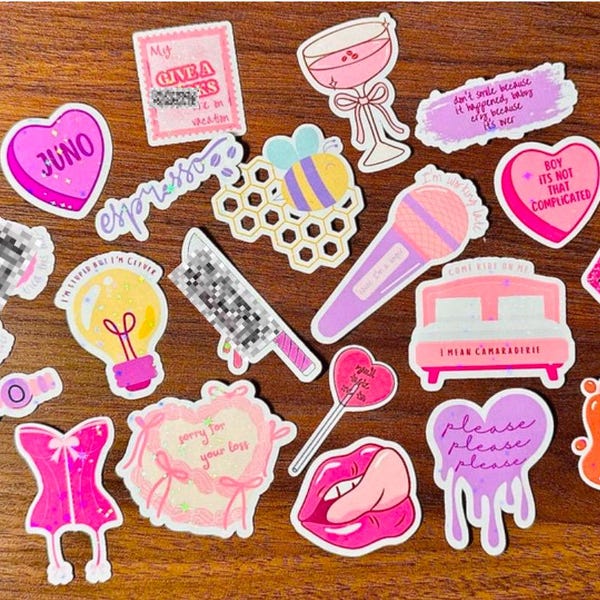 Sabrina Carpenter Stickers - Etsy