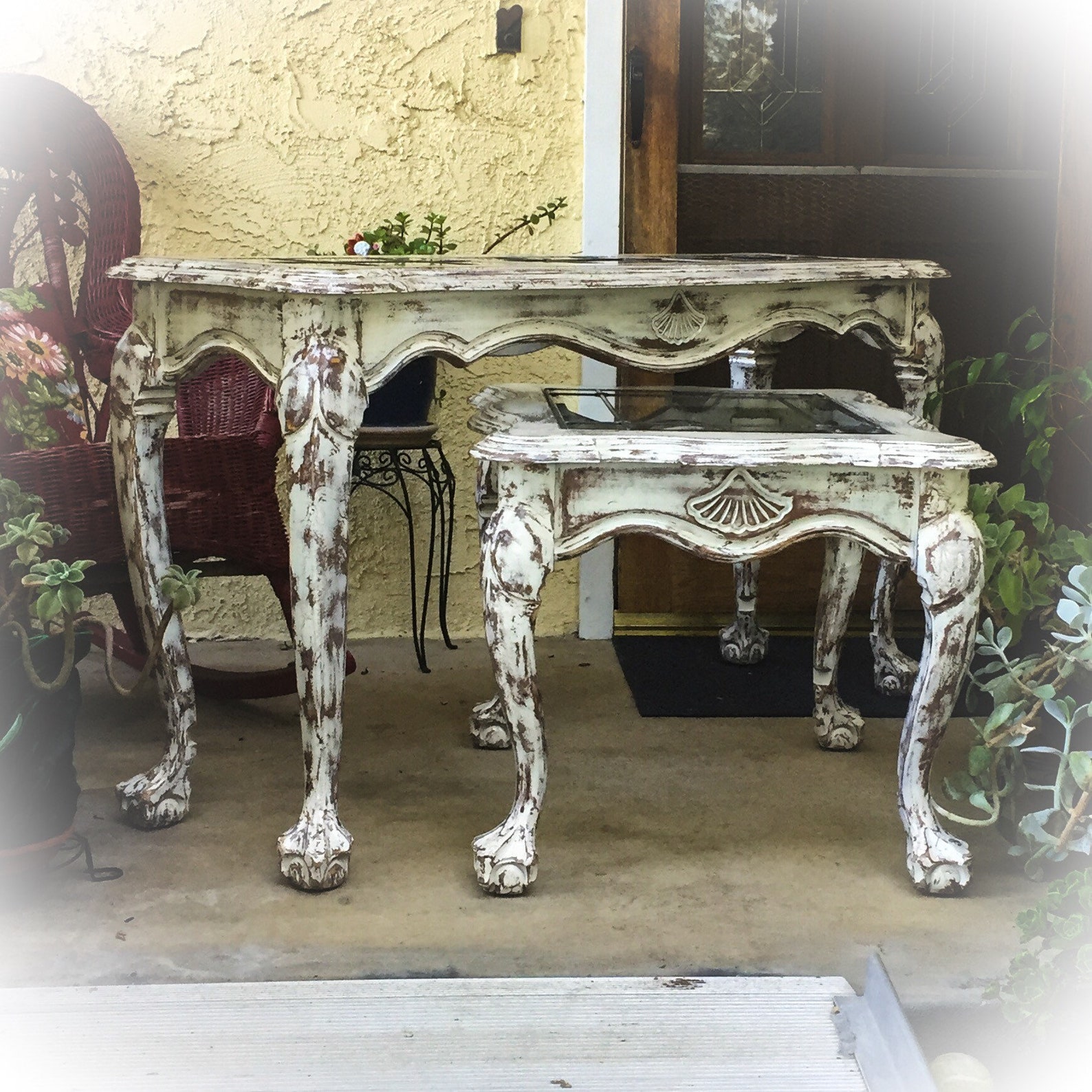 Antique, Sofa Table, French, Entryway Table, Hallway Table, French ...