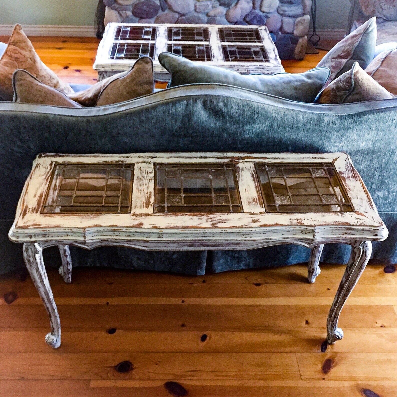 Large, Sofa Table, French, Antique, Foyer Table, French Country ...