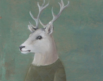 Limited Edition Print of the White Hart. - Etsy