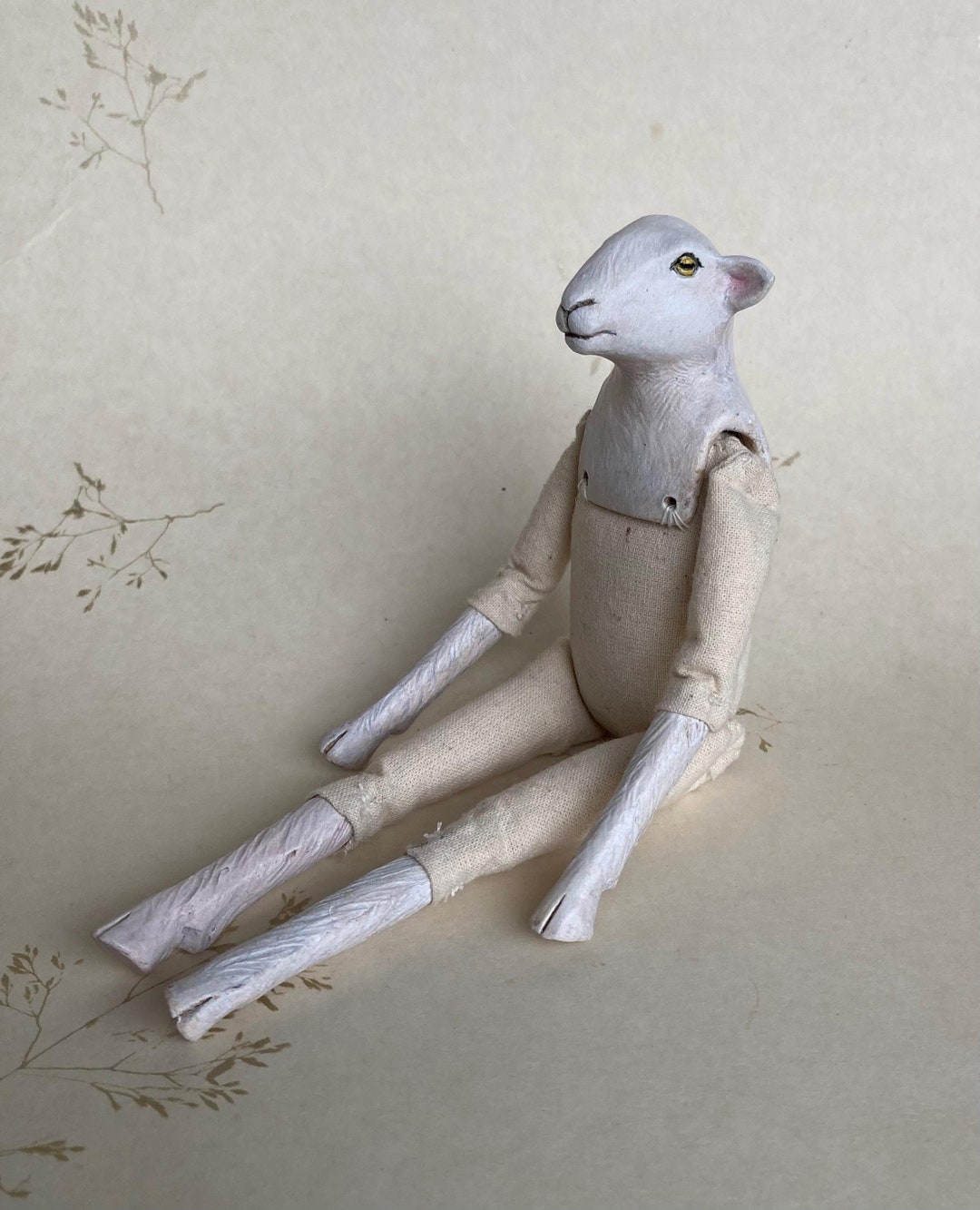 Ceramic Sheep Doll Kit, Makes One Doll - Etsy