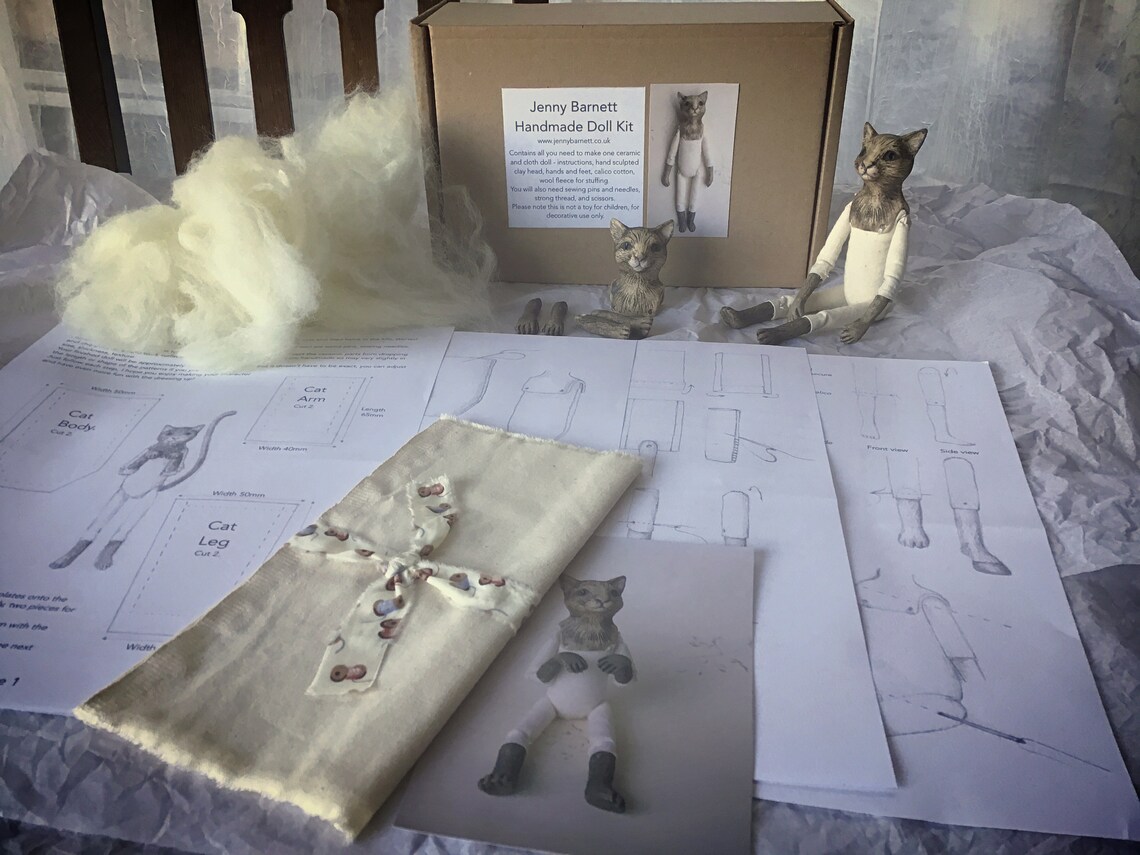Rabbit Doll Kit - Etsy