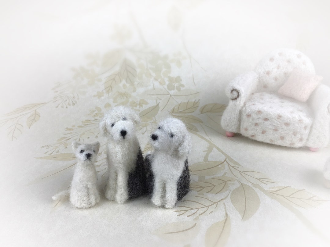 Miniature Old English Sheepdog Pdf File Tutorial. Free With Any ...