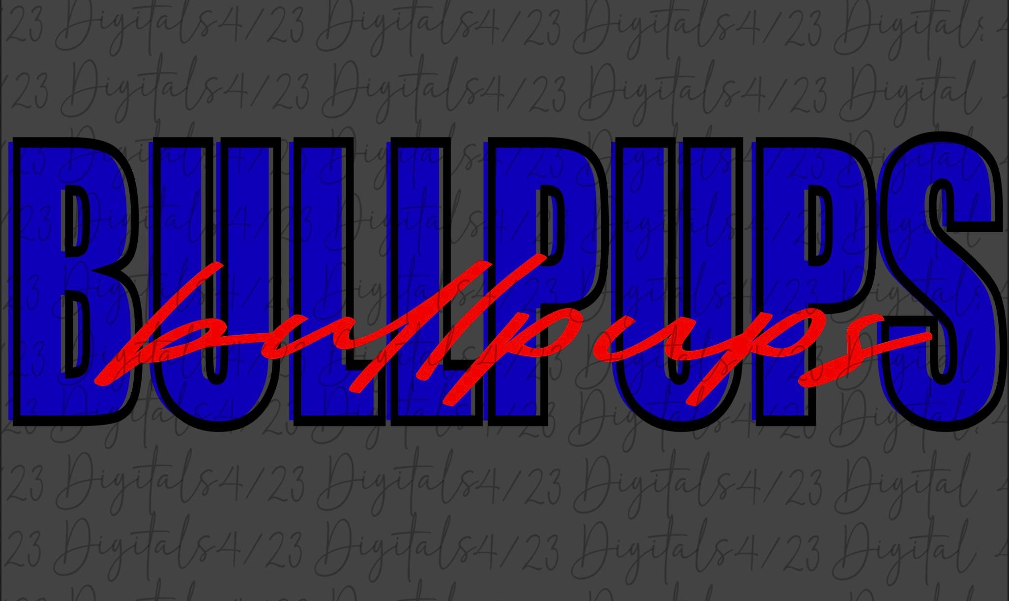 Bullpups Offset Mascot PNG - Etsy