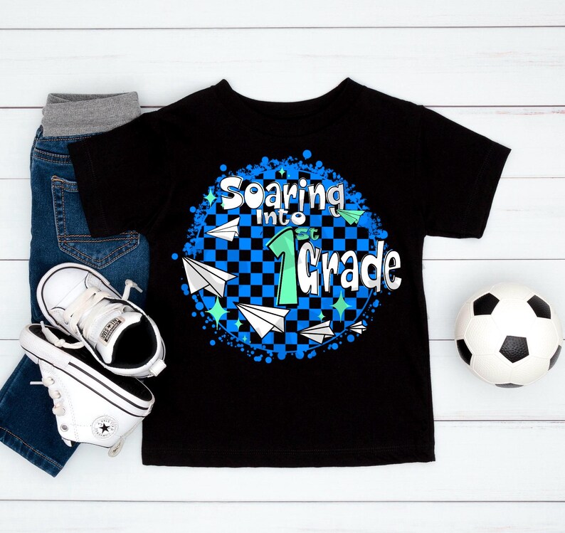 Soaring Into 1st Grade PNG - Etsy